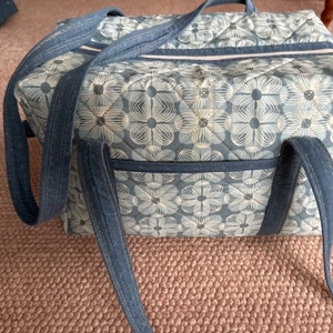 PDF Holland Duffle Pattern Quilted Boxy Duffle Bag PDF Pattern - Etsy