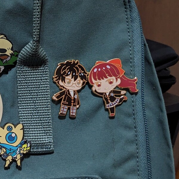 Phantom Thief Kasumi/sumire Yoshizawa "the Violet" Enamel Pin - Etsy