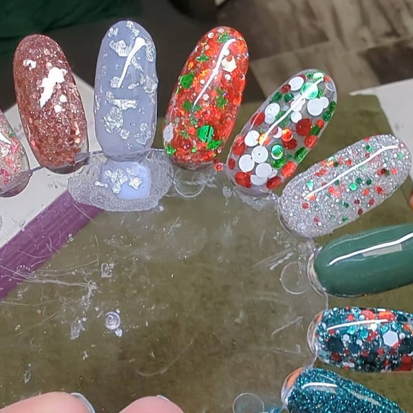 Mistletoe Kisses- Dip Powder, Dip Powder for Nails, Acrylic, Holiday ...