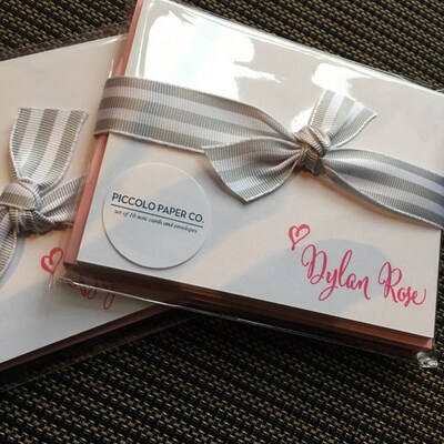 Personalized Stationery Stationery Set Custom Stationery Personalized ...