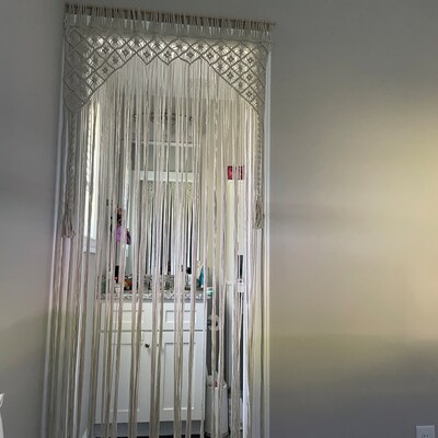 Macrame Hanging Shelf Macrame Kitchen Storage Shelf - Etsy