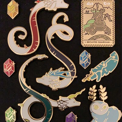 Mini Gem Pins Crystal Cute Mini Multicolor Gamer Diamond Enamel Pins ...