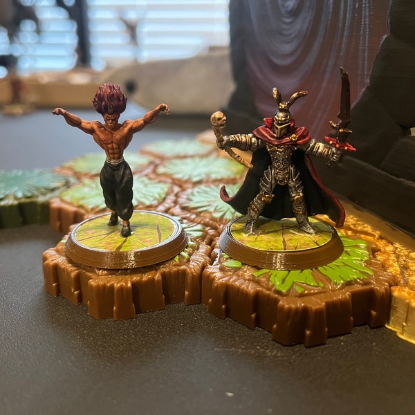 Gaming Playmat - Water - Hex Grid, Options 1", 1.5", 1.75" (AF ...