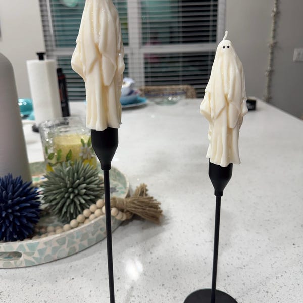 Mummy Ghost Candles | Halloween Mummy Ghosts | Spooky Candles | Autumn ...