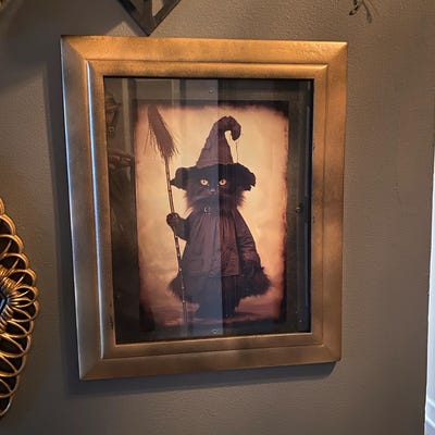 Beautiful Mermaid Contemplating Sunset Painting, Siren Baroque Art ...