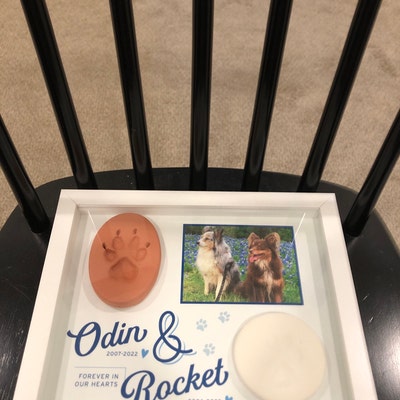 Dog Collar Holder Frame Pet Memorial, Cat Collar Memorial Holder, Pet ...