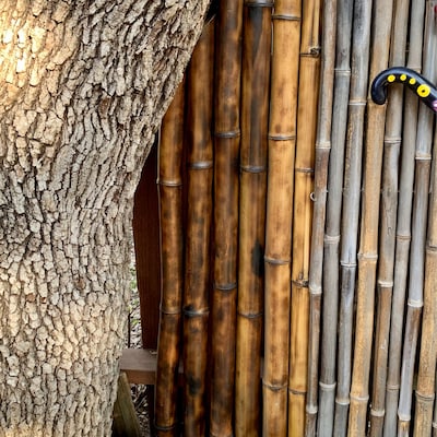 Bamboo Pole Wall Slats for Home Decor and Accent Wall 11.5 by Your ...