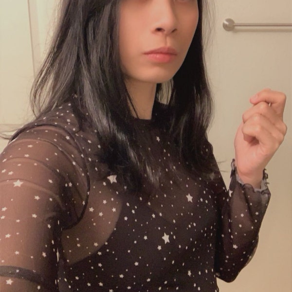 Mesh Constellation Top See Through Stars Black Magic Goth Witch - Etsy