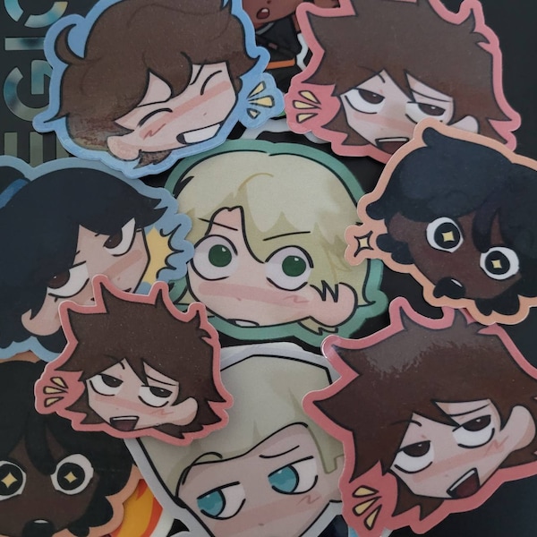 Ninja Headshot Stickers Smellostore - Etsy