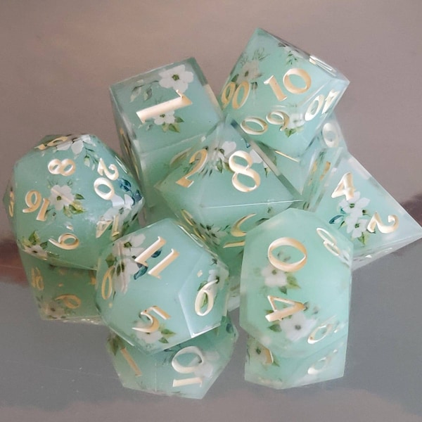 Dnd Dice Mold Set With Blanks/geode Mold- Various D6 and D4 Shapes ...