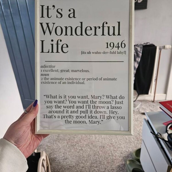 Mrs. Doubtfire 1993 Dictionary Description Quote Movie Print Vintage A5 ...