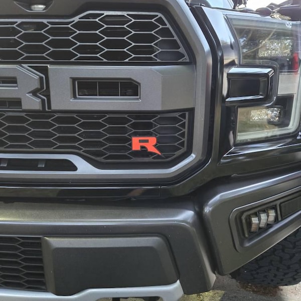 R Grille Emblem for Ford F-150 Raptor - Etsy