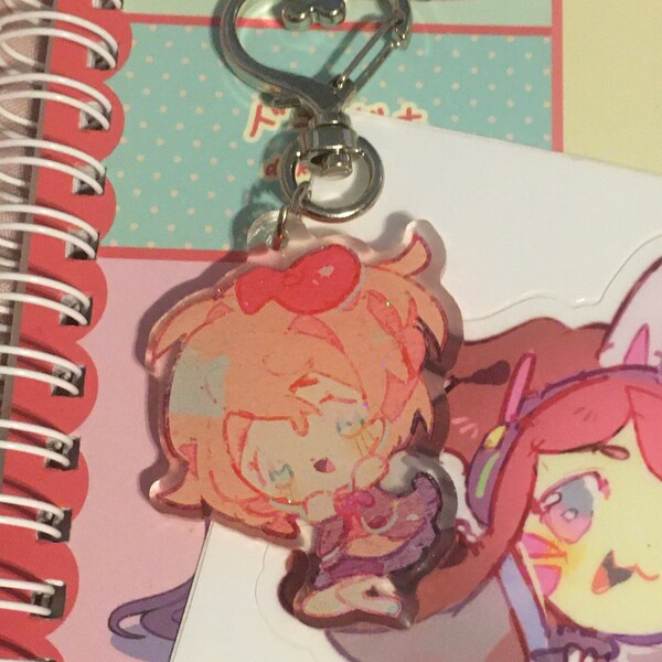 Doki Doki Literature Club || 2" Acrylic Keychain Charms - Etsy