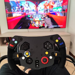 Logitech G29 G923 Mercedes F1 Steering Wheel Mod Addon With LED RPM ...