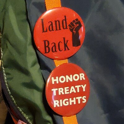 Make America Native Again Button. 2.25 Pin-back Button. Protest Button ...