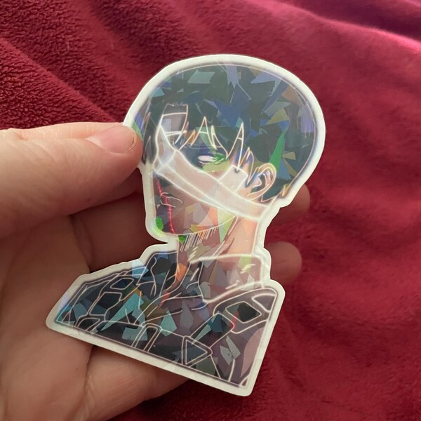 Levi Ackerman | Attack on Titan Sticker | Available in Gloss or ...