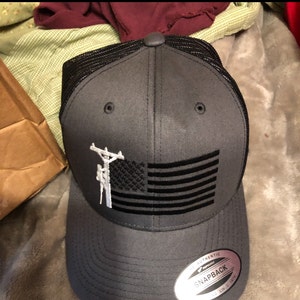 Any Colors, Lineman Flag Embroidered Hat, Lineman Baseball Cap, Lineman ...