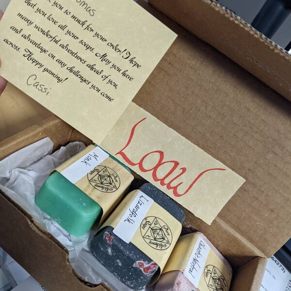 Create-your-character RPG Themed Soap Trio - Etsy