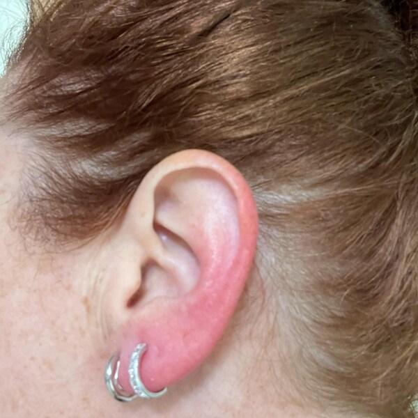 Hoops 15mm Invisible Clip on Earrings, Clip on Hoop Earrings, Non ...