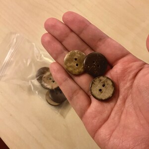 50 Large Mixed Color Wooden Buttons 30mm 1 1/8 Inch - Etsy