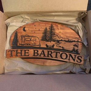 RV Sign Camper Sign Engraved Rv Sign Campsite Flag RV Flag | Etsy