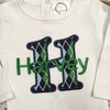 Logan Applique Monogram Set 5 6 7 Uppercase Only 11 Formats BX Fonts ...
