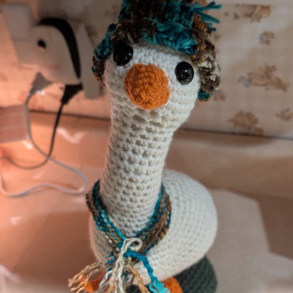 PATTERN ONLY Crochet Desk Goose Christmas Holiday Outfit Set Pdf ...