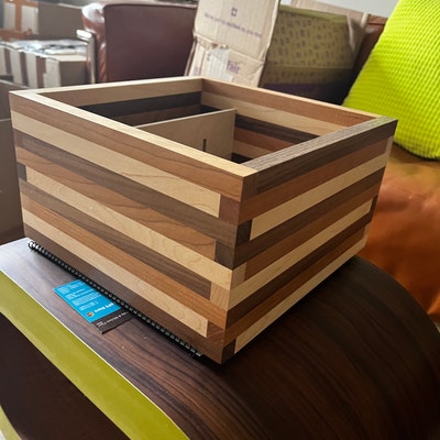 Walnut Jewelry Box With Keyed Miter Legs - Etsy