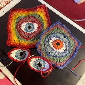 The Night Owl Granny Square - Etsy