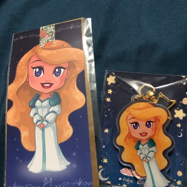 Keychains Non Disney Princesses Acrylic Charms Cute Gifts Heroines ...