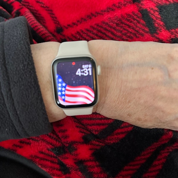 American Flag Apple Watch Face Wallpaper (digital Download) - Etsy
