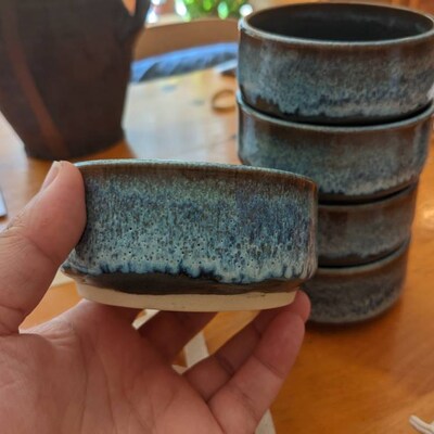 Small Bowl Set, Ceramic Bowl Small, Dip Bowls, Tiny Bowl Pottery, Tapas ...