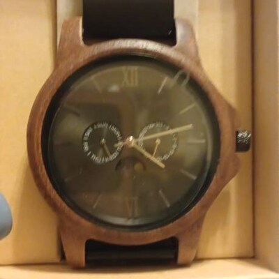 Men's Wood Watch, Engraved Watch, Anniversary Gift for Him ...