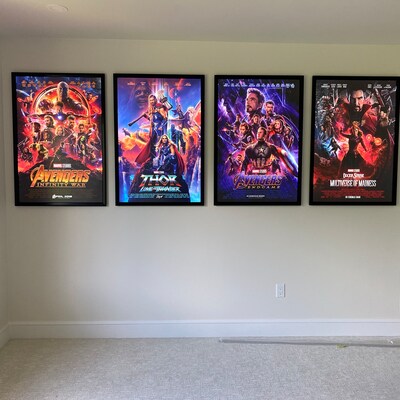 4-PACK Custom LED Light Box Poster Frames Glowbox LLC - Etsy