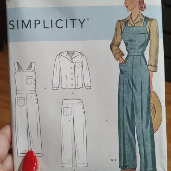 Uncut Butterick Sewing Pattern 5948 Pattern Misses Loose Fitting ...
