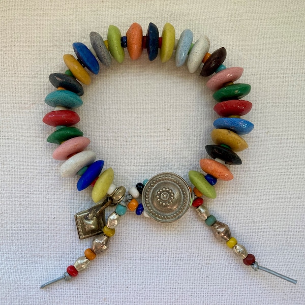 40 Vintage Buttons-buttons-kuchi Tribe Button-handmade Vintage Buttons ...