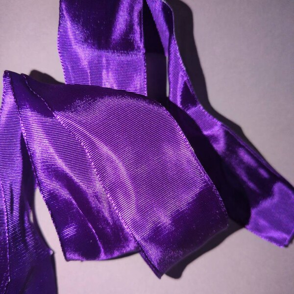 French Damask Wire Edged Wired Edge Ribbon, 1.5" Wide 15 Colours ...