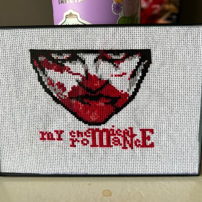 Black Parade My Chemical Romance MCR Cross Stitch Pattern - Etsy