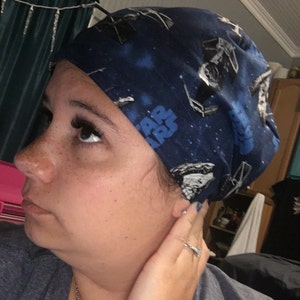 Scrub Cap SEWING PATTERN No Elastic PDF, Surgical Cap Pattern, Scrub ...