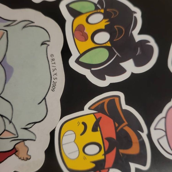 Ne Zha and Chang'e Matted Stickers - Etsy