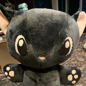 Plush Sewing Pattern PDF Cat Stuffed Animal Kawaii Easy Kitten Cute ...