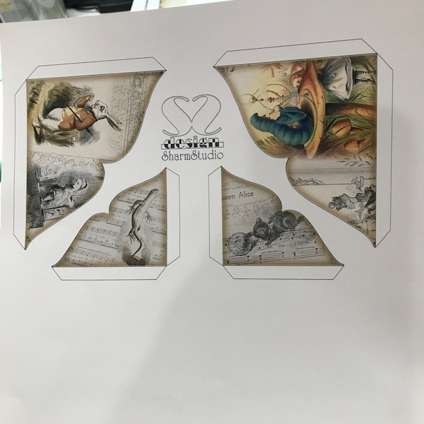 Vintage Christmas Mice,collage Digital Picture Printables Cards Atc ...