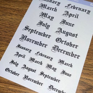 Clean Altar Stickers Functional Planner Stickers for Witches - Etsy