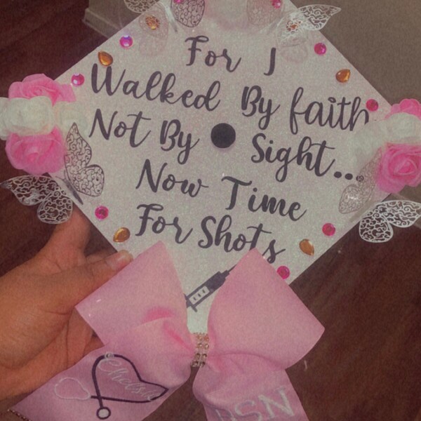 Graduation Cap Vinyl Decal Vinyl Sticker Custom Graduation Hat Vinyl ...