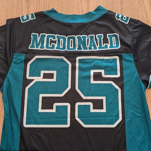 Personalized Football Jersey, Man Short Sleeves V-neck Shirt, Custom ...
