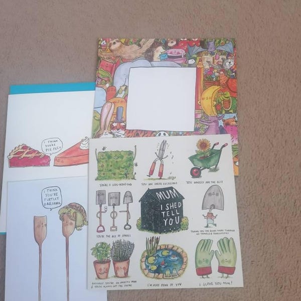 Tank Ewe - Pun Card- Thank You- Greetings Card- Humour- Illustration ...