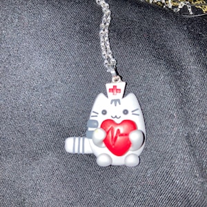 Grad Pusheen Necklace Graduate Gift Student Cat Jewelry - Etsy