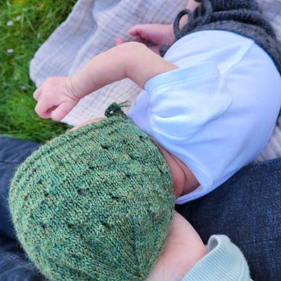FLO Baby Toddler Bonnet Knitting Pattern PDF - Etsy