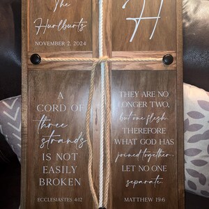 A Cord of Three Strands What God Joined Together Trinity Braid™ Unity ...