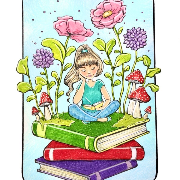 Atelier Interior Coloring Pages, Cozy, Plants, Room, Furniture ...